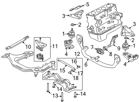 HP5Z-8A284-B - Genuine Ford Reinforcement