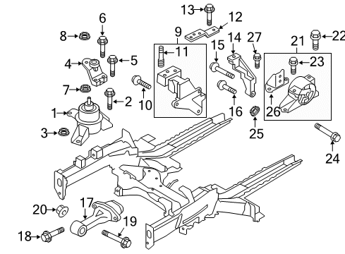 BAGM-48H6-760 - Genuine Ford Base No. #BAGM-48H6-760 Battery