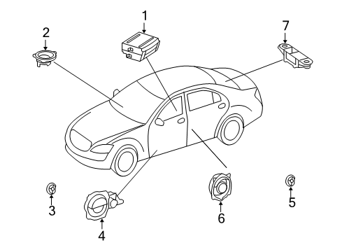 7T4Z-3A713-A - Genuine Ford Base No. #3A713A Tube Assembly