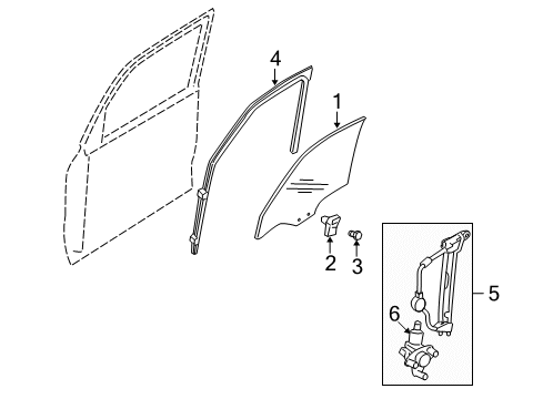 BL3Z-6F073-A - Genuine Ford Base No. #6F073 Tube - Outlet