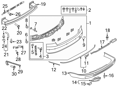JL3Z-17626-BA - Genuine Ford Panel