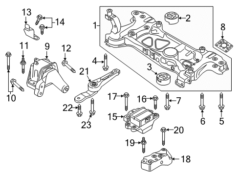 BAGM-49H8 - Genuine Ford Battery