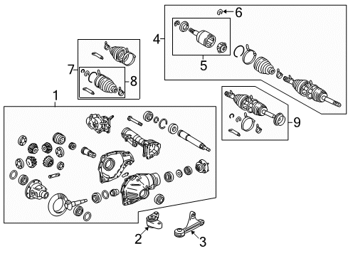 HC3Z-1007-L - Genuine Ford Wheel Assembly
