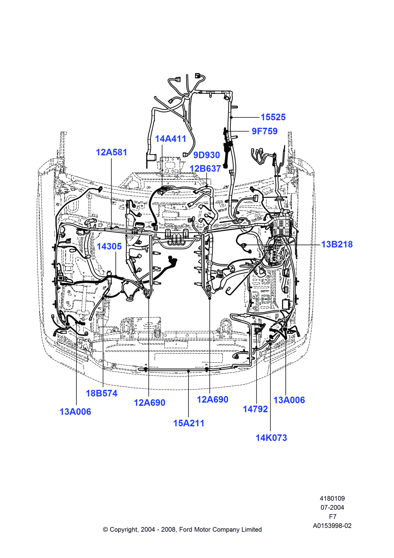 6C3Z-9D930-A 6C3Z9D930A Genuine Ford Part