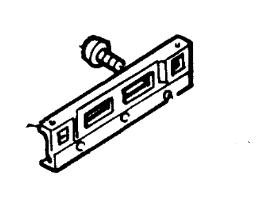 F32Z-17E814-A F32Z17E814A - Genuine Ford Reinforcement
