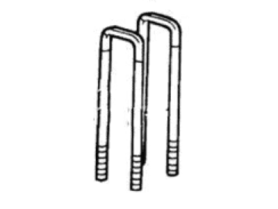 F81Z-5705-LA F81Z5705LA - Genuine Ford Base part # 5705 U-Bolt