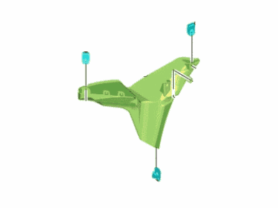 JL3Z-17F803-B JL3Z17F803B - Genuine Ford DUCT - AIR