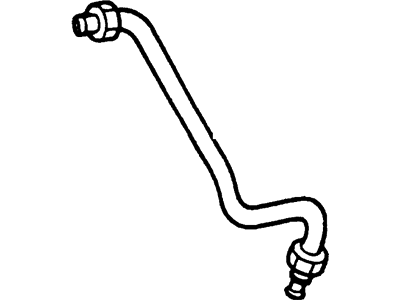 XF5Z-9D477-CA XF5Z9D477CA - Genuine Ford Tube - EGR Valve To