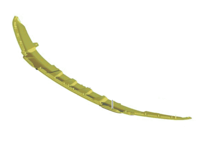 FL3Z-17626-CA FL3Z17626CA - Genuine Ford Base part # 17626B Panel