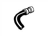 YC3Z-18472-DA - Genuine Ford Base No. #18472 Hose - Heater Water