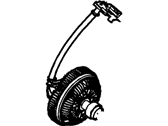 BC3Z-8A616-C - Genuine Ford Base No. #8A616 Clutch Assembly - Fan