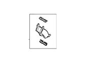 FU2Z-2V200-A - Genuine Ford Kit - Brake Lining
