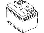 BXT-96R-590 - Genuine Ford Base No. #BXT-96R-590 Battery