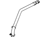 9L3Z-18472-H - Genuine Ford Base No. #18472A Hose - Heater Water