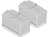 BXT-48H6-610 - Genuine Ford Base No. #BXT-48H6-610 Battery