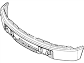 9L3Z-17757-CCP - Genuine Ford Bumper Assembly - Front