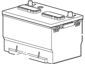 BXT-59 - Genuine Ford Base No. #BXT-59 Battery
