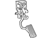 F6TZ-9F836-AA - Genuine Ford Base No. #9F836 Pedal