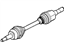6L2Z-4A376-AA 6L2Z4A376AA - Genuine Ford Drive Shaft Assembly