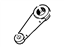 HC3Z-3304-A - Genuine Ford Rod Assembly - Drag Link