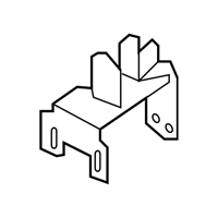 FT4Z-13A004-A - Genuine Ford Base No. #13A004 Bracket