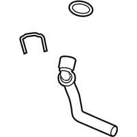 FL3Z-8C289-A - Genuine Ford Base No. #8C289 Hose Assembly