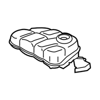 GJ7Z-8A080-A - Genuine Ford Tank Assembly - Radiator Overflow
