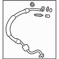 BC3Z-19867-C - Genuine Ford Base No. #19867 Tube Assembly