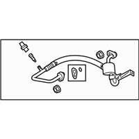GB5Z-19972-A - Genuine Ford Base No. #19972 Tube Assembly