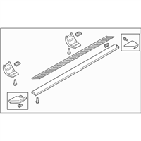 FL3Z-16450-GC - Genuine Ford Step Assembly