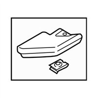 FL3Z-16A454-BA - Genuine Ford Base No. #16A454 Extension
