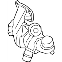 F2GZ-6K682-A - Genuine Ford Base No. #6K682 Turbocharger Assembly