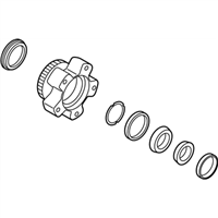 CK4Z-1109-B - Genuine Ford Base No. #1109 Hub Assembly - Wheel