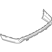 FB5Z-17F828-A - Genuine Ford Bumper - Extension