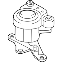 HG9Z-6038-A - Genuine Ford Engine Front Support Bracket