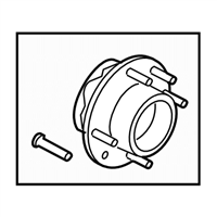 DC3Z-1104-C - Genuine Ford Base No. #1104 Hub Assembly - Wheel