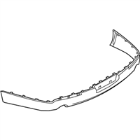 DA5Z-17F828-AA - Genuine Ford Base No. #17F828 Bumper - Extension