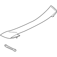 FR3Z-6344210-AB - Genuine Ford Kit - Rear Spoiler