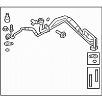EB5Z-19A834-A - Genuine Ford Base No. #19A834A Tube Assembly