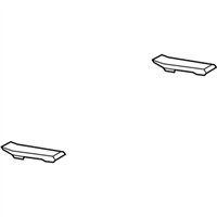 FL3Z-16491-DA - Genuine Ford Base No. #16490 Mat