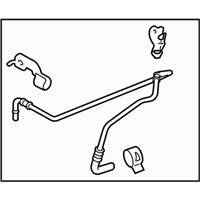FL3Z-7B028-H - Genuine Ford Tube - Oil Cooler