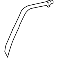 1L2Z-18472-HD - Genuine Ford Base No. #18472B Hose - Heater Water