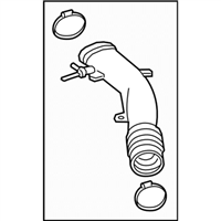 F2GZ-9B659-D - Genuine Ford Base No. #9B659B Hose - Air