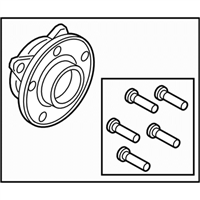 FR3Z-1104-G - Genuine Ford Hub Assembly - Wheel