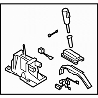 9L2Z-7210-AB - Genuine Ford Base No. #7210 Lever - Gear Shift