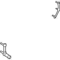 FL3Z-17787-B - Genuine Ford Base No. #17C886 Plate
