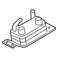 F1FZ-7A095-A - Genuine Ford Base No. #7A095B Oil Cooler Assembly