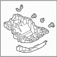 FT4Z-6675-C - Genuine Ford Pan Assembly - Engine Oil