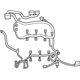 FU5Z-12A581-AH - Genuine Ford Base No. #12A581 Wire Assembly