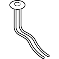 HC3Z-8C633-A - Genuine Ford Hose - Sub Tank